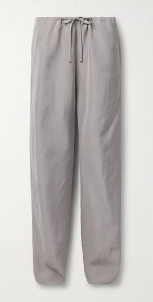 THE ROW - Jugi silk wide-leg pants