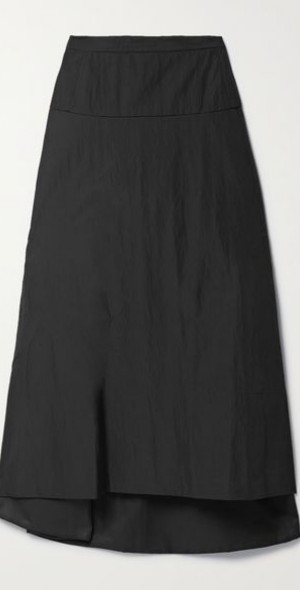 TIBI - Schema canvas maxi skirt