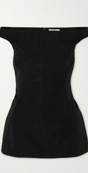 TIBI - Schema off-the-shoulder canvas top