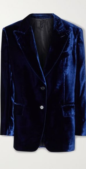 TOM FORD - Velvet blazer