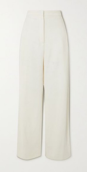 TOVE - Gabrielle woven wide-leg pants