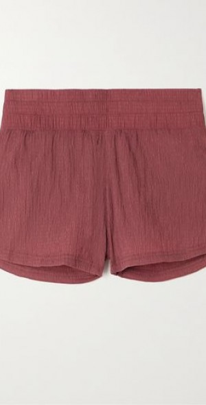 VARLEY - Cala plissé-shell shorts