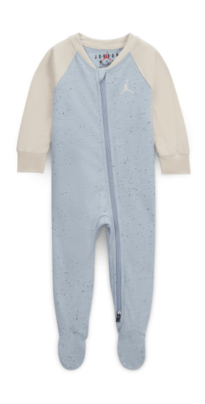 Jordan - Baby Jumpman Nep Footed Coverall in Blue | 55D681-U3C
