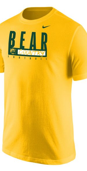 Nike - Baylor Men's College T-Shirt in Yellow | M11332P260-BAY
