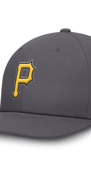 Nike - Pittsburgh Pirates Pro Men's Dri-FIT MLB Adjustable Hat in Grey ...