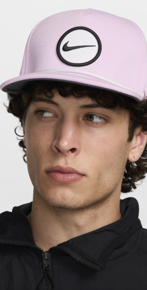 Nike - Unisex Pro Structured Dri-FIT Cap in Pink, Size: L/XL | HF7482-676