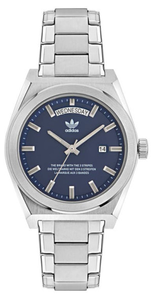 adidas - Bracelet Watch in Stainless Steel/Blue at Nordstrom