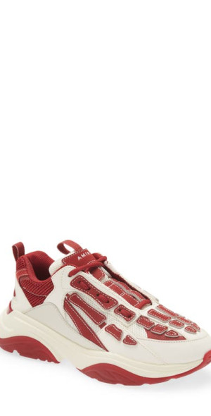 AMIRI - Bone Running Shoe in 610 - Red at Nordstrom