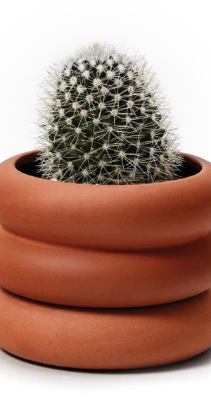 Areaware - Mini Short Stacking Planter in Terracotta