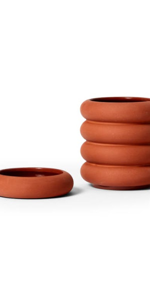 Areaware - Mini Tall Stacking Planter in Terracotta