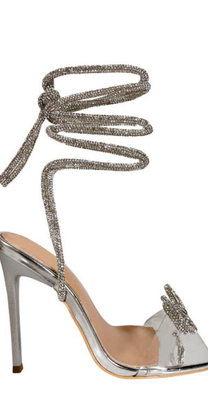 AZALEA WANG - Drake Sandal in Silver