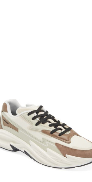 Balmain - Run-Row Sneaker in Cream/multi at Nordstrom