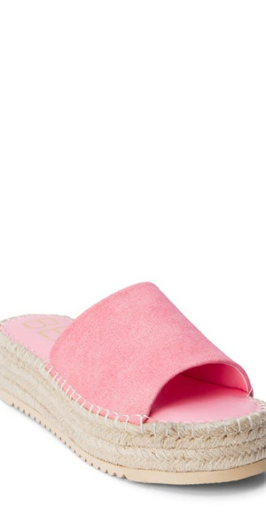 BEACH BY MATISSE - Skylar Platform Slide Sandal in Pink