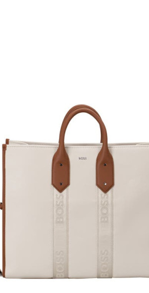BOSS - Sandy Tote in Open White