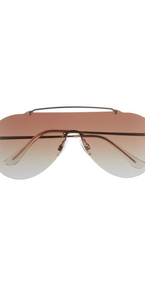 BP. - Rimless Aviator Sunglasses in Brown