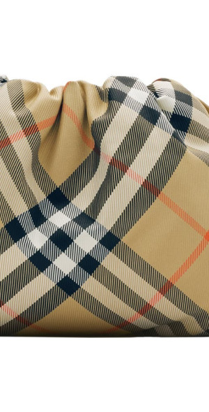 burberry - Check Pouch in Sand at Nordstrom
