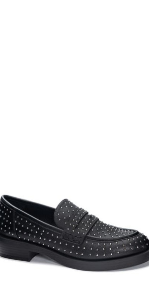 Chinese Laundry - Paxx Smooth Stud Penny Loafer in Black Multi at Nordstrom