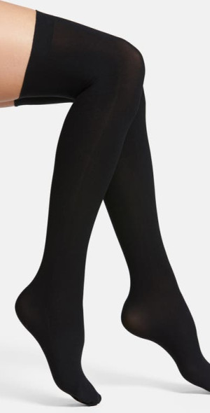 Commando - Up All Night Thigh High Socks in Black