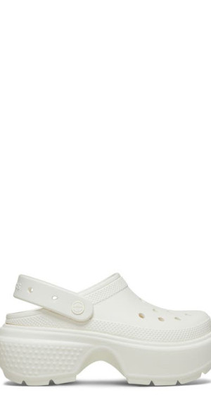 CROCS - Stomp Slingback Platform Clog in Chalk at Nordstrom