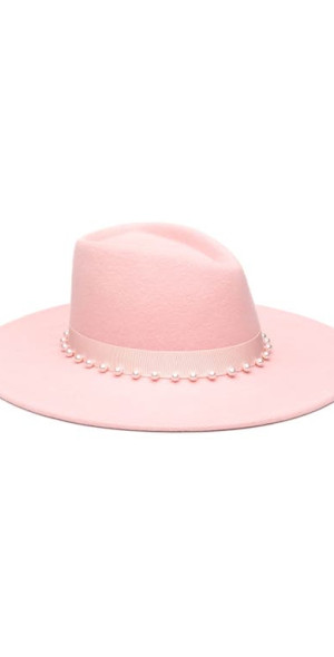 Eugenia Kim - Blaine Wool Felt Fedora in Rose