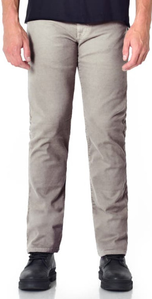 Fidelity Denim - Jimmy Slim Straight Leg Twill Pants in Khaki