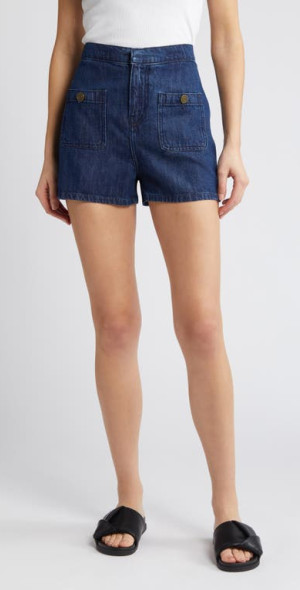 FRAME - Pocket Denim Shorts in Cleopatra at Nordstrom