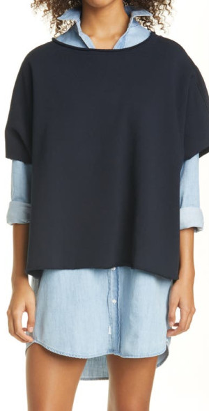 Frank & Eileen - Olive Original Capelet in British Royal Navy at Nordstrom
