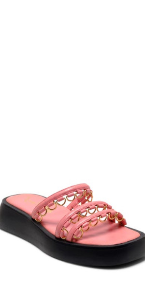Free People - Midas Touch Platform Sandal in Watermelon at Nordstrom