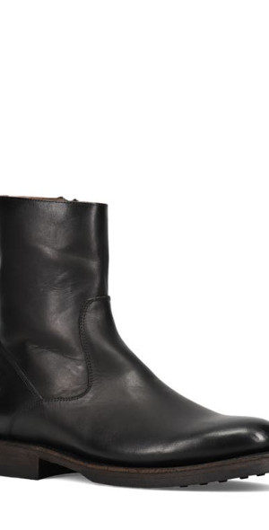 Frye - Dylan Zip Boot in Black - Volterra