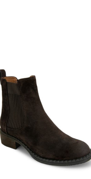 Gentle Souls Signature - Double Gore Chelsea Boot in Chocolate at Nordstrom