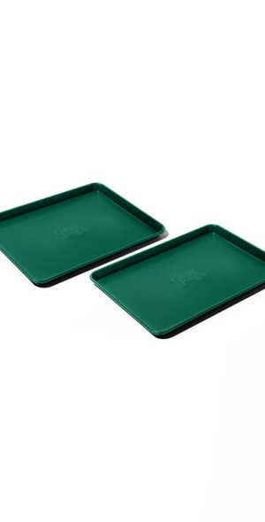 Great Jones - Little Sheet Nonstick Quarter Sheet Pan Duo in Broccoli