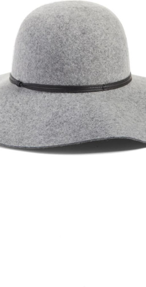 Hinge - Floppy Wool Hat in Grey Light Heather at Nordstrom