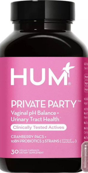Hum Nutrition - Private Party™ probiotic for vaginal health + urinary ...