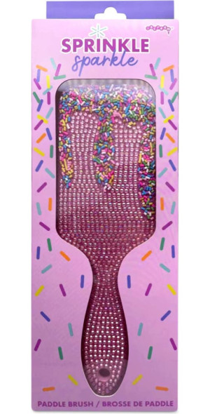 Iscream - Kids' Sprinkle Sparkle Paddle Hairbrush in Pink at Nordstrom