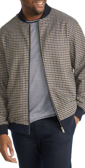 Johnny Bigg - Fletcher Bomber Jacket in Brown at Nordstrom