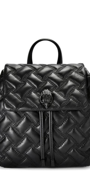 Kurt Geiger London - Small Kensington Drench Quilted Leather Backpack ...