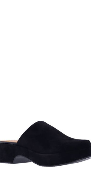 L'Amour des Pieds - Galana Platform Mule in Black