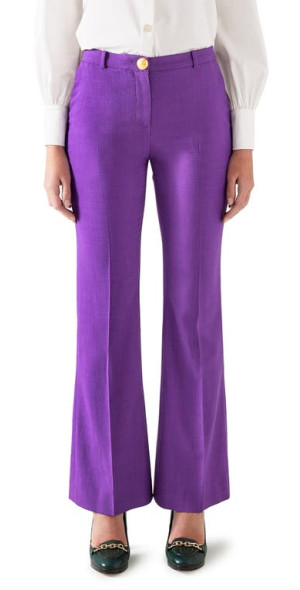 LK Bennett - Kennedy Flare Pants in Purple Magic at Nordstrom