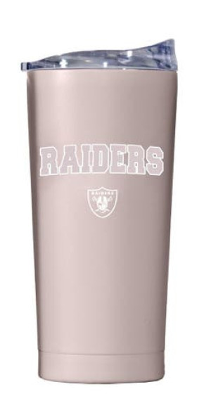 LOGO BRANDS - Las Vegas Raiders 20oz. Fashion Color Tumbler in Light ...