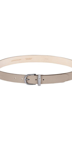 Longchamp - Essential Leather Belt in Clay