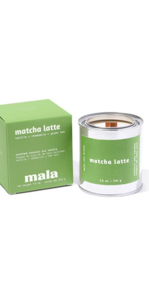 Mala the Brand - Wood Wick Candle in Matcha Latte at Nordstrom