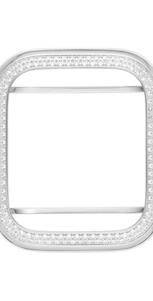 MICHELE - 41mm Apple Watch Case Attachment in Stainless Steel