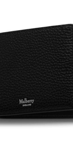 Mulberry - 8 Card Wallet SCG in Black