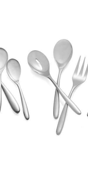 Nambé - 'Bend' 45-Piece Flatware Set in Silver at Nordstrom