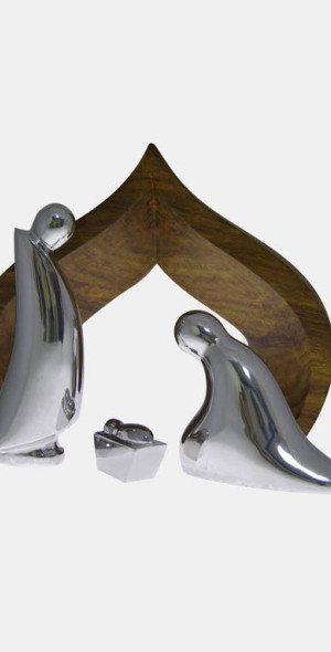 Nambé - 'Holy Family' Nativity Scene in Silver at Nordstrom