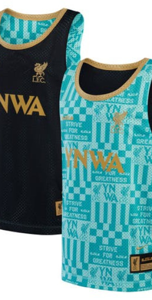 Nike - Youth Aqua Liverpool x LeBron James Collection 2023/24 ...