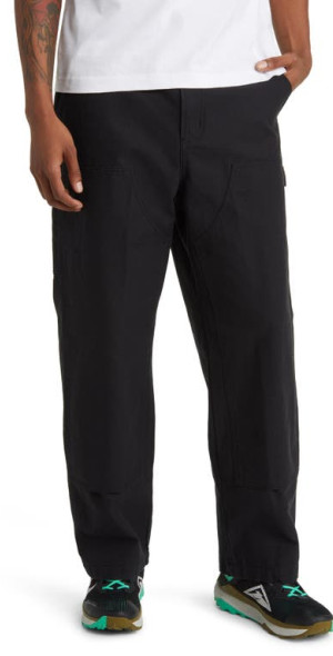 Obey - Big Timer Double Knee Pants in Black at Nordstrom