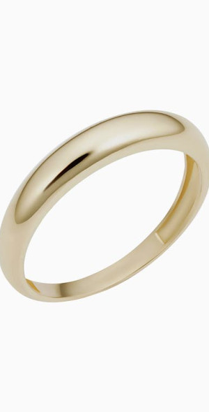 Oradina - 14K Solid Gold Archie Stack Ring in Yellow Gold at Nordstrom