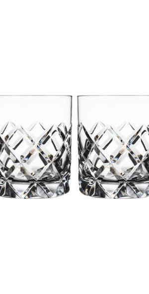 Orrefors - Sofiero Set of 2 Crystal Old Fashioned Glasses in Clear at Nordstrom