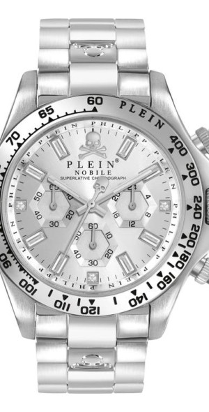 PHILIPP PLEIN - Nobile Chronograph Bracelet Watch, 43mm in Stainless ...